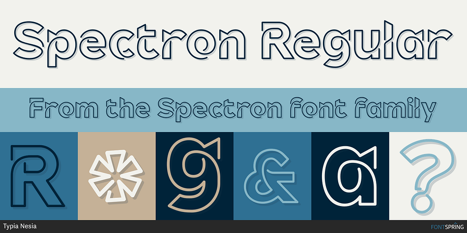 Spectron Regular Font