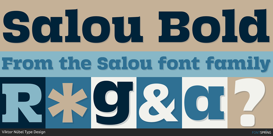 Salou Bold Font