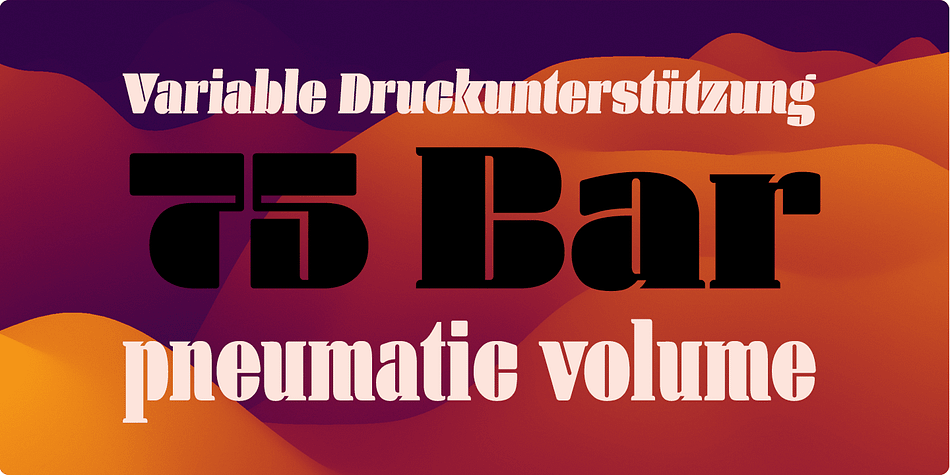 Manometer Serif Font