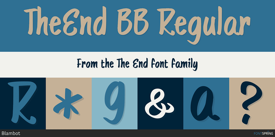 The End Font