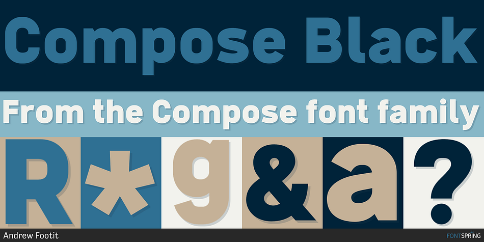 Compose Black Font