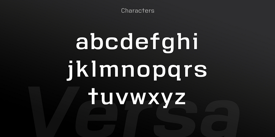 VersaBlock Pro Font