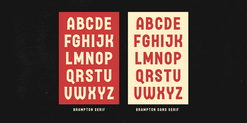 Brampton Font