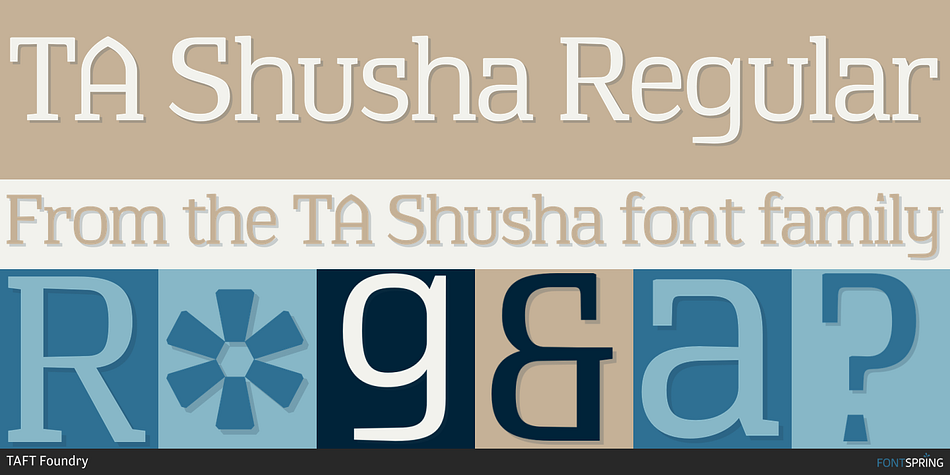 TA Shusha Regular Font