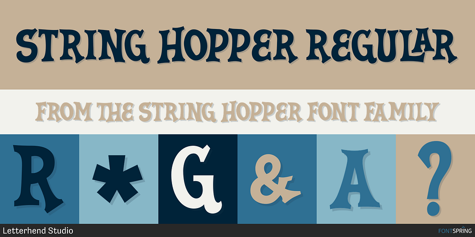 String Hopper Regular Font