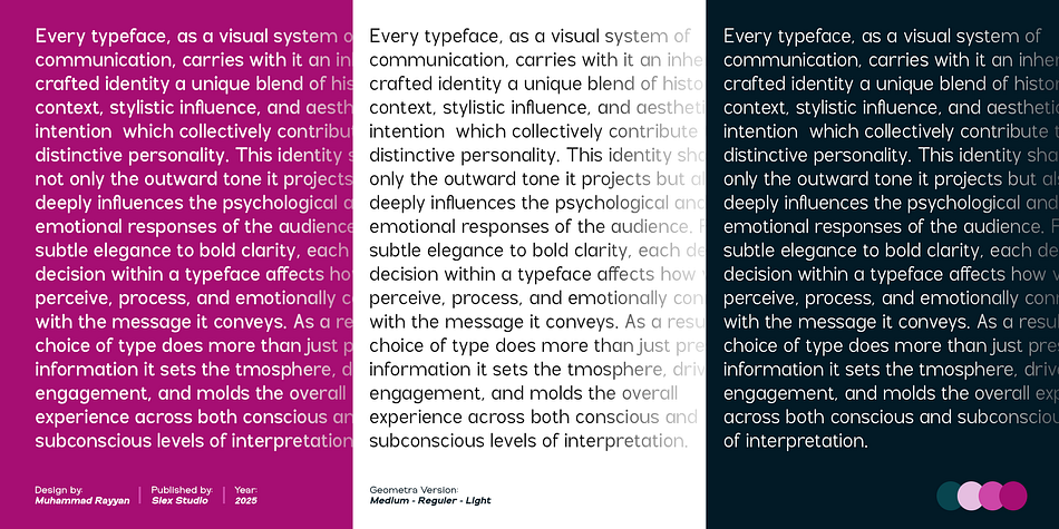 Geometra® Sans Font