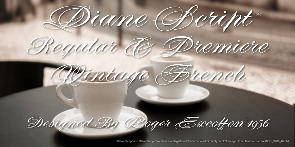 Diane Script Font