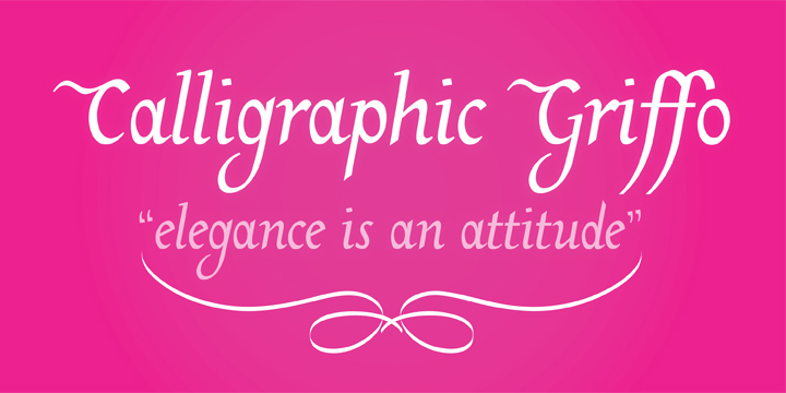 Calligraphic Griffo Font | Fontspring