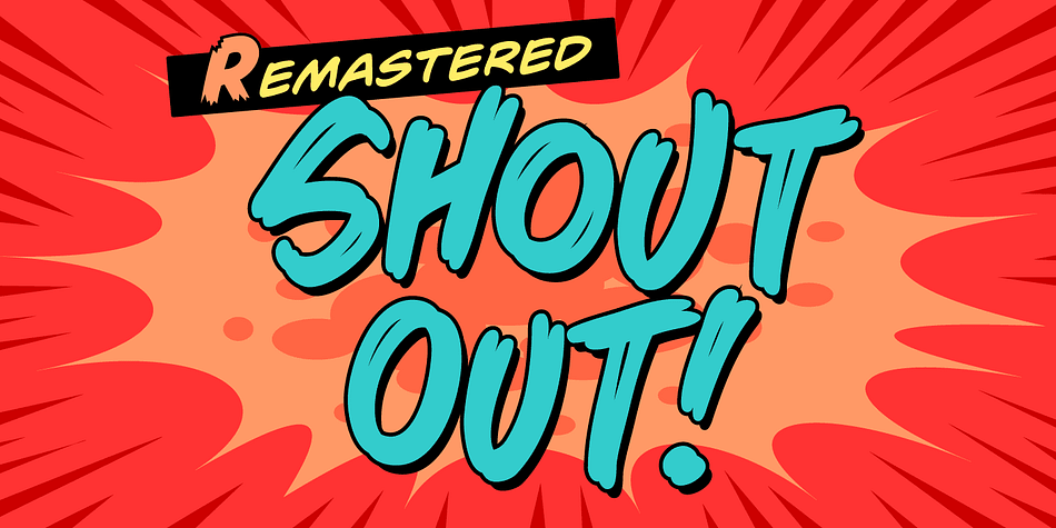 Shout Out Font