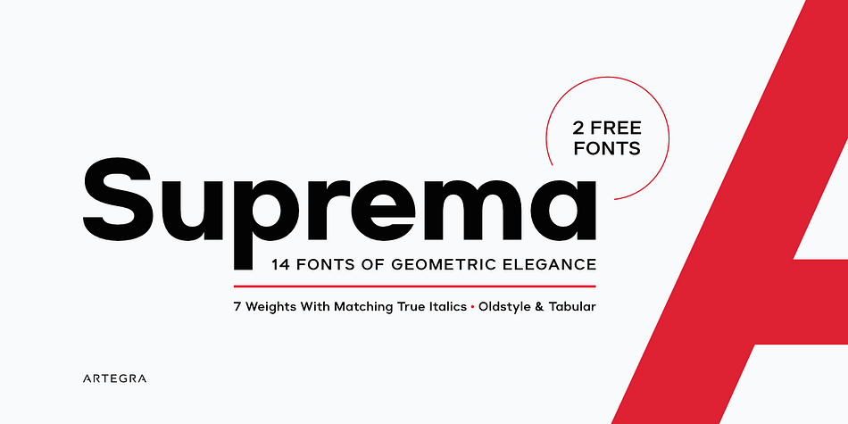 Suprema Font