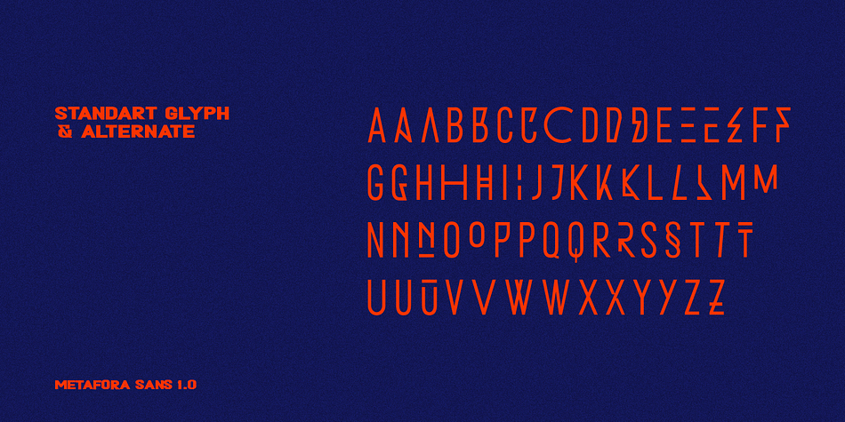 Metafora Sans Font