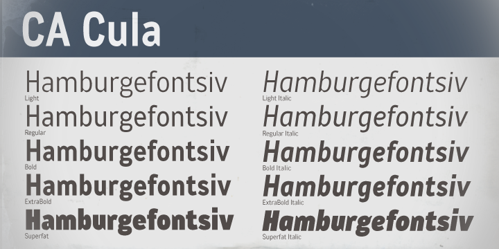 CA Cula Font