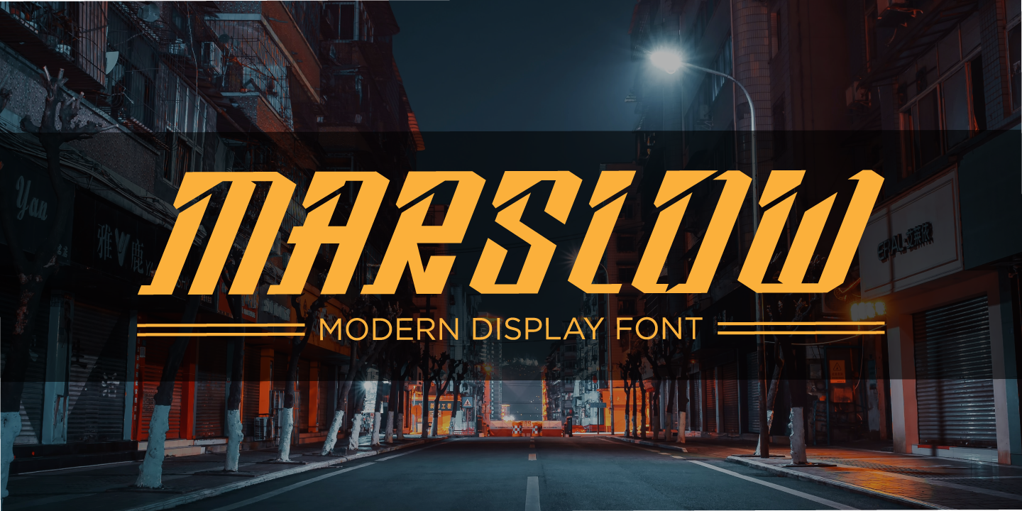 Marslow Font