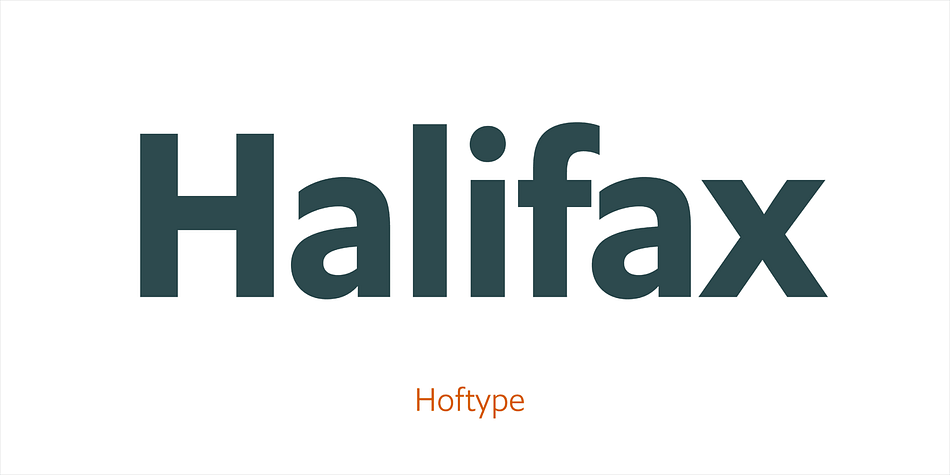 Halifax Font