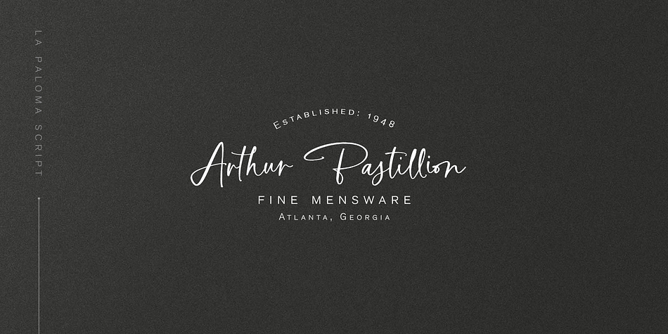 La Paloma Script Font