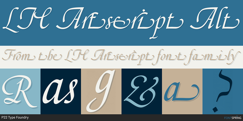 LTC Artscript Font