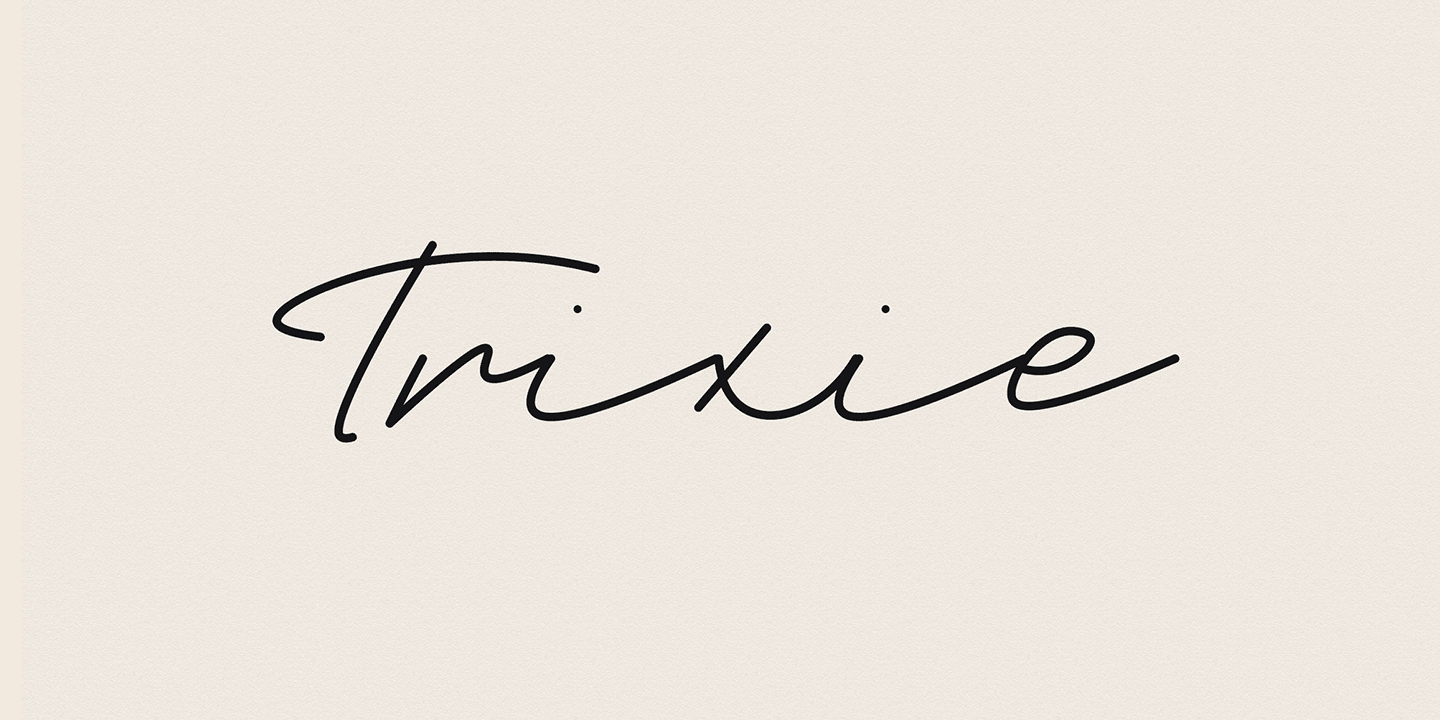 Trixie Family by VPcreativeshop - Fontspring