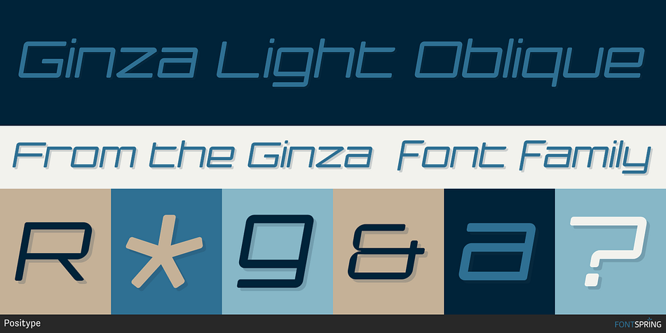 Ginza Font