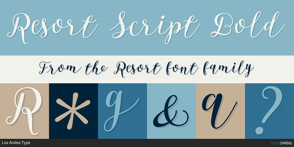 Resort Script Font