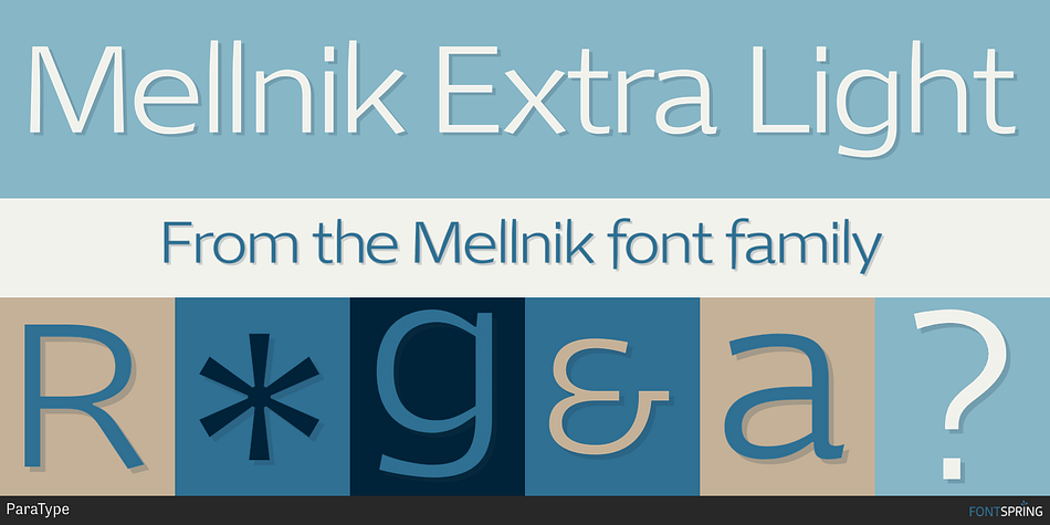 Mellnik Font