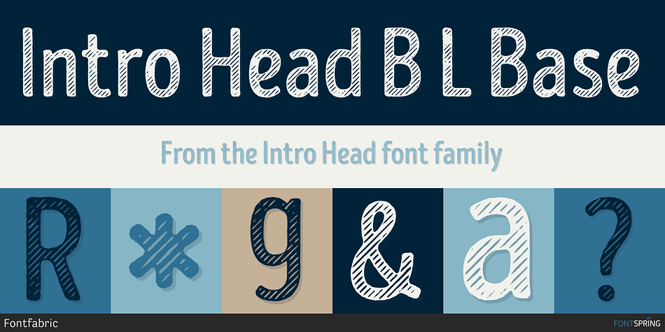 Intro Head Bold Font