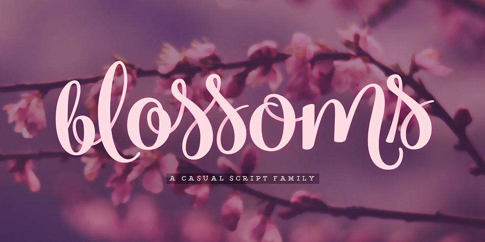 Blossoms Font