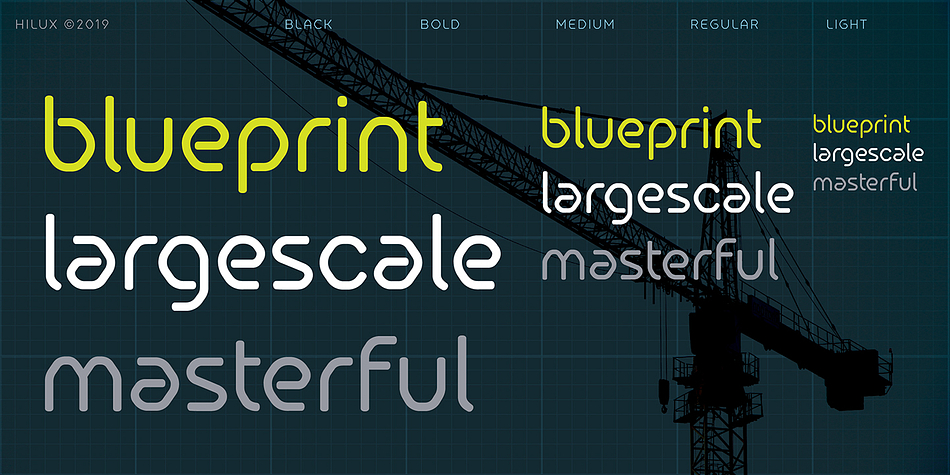 Hilux Font