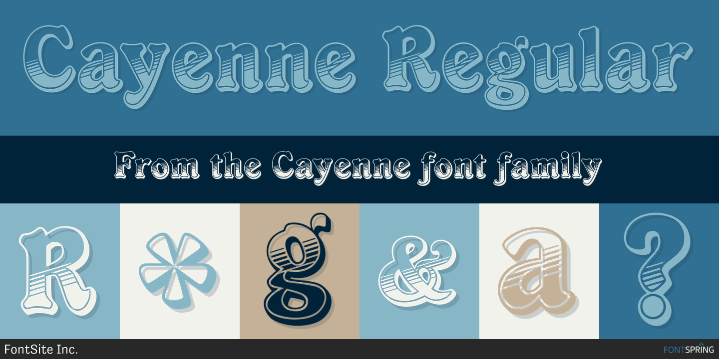 Cayenne Font