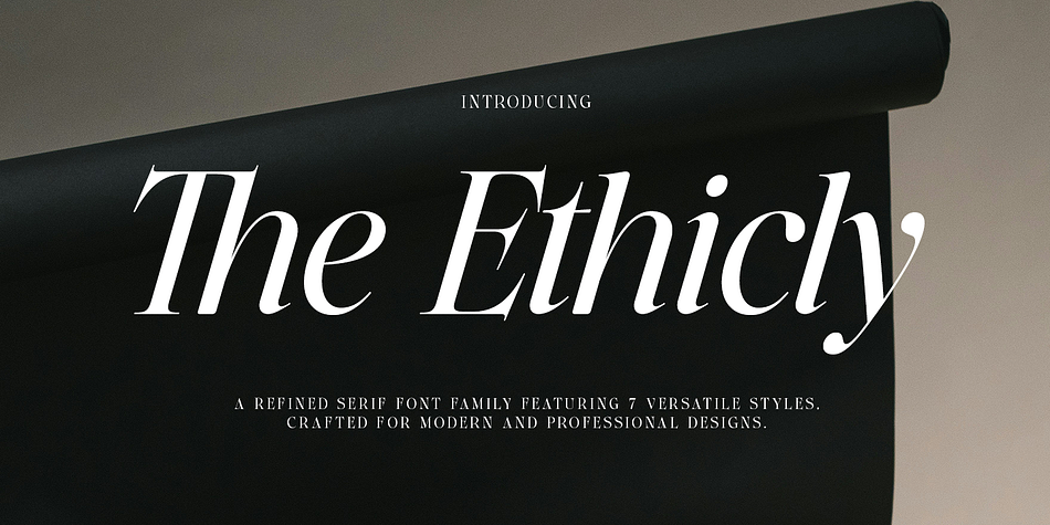 The Ethicly Font