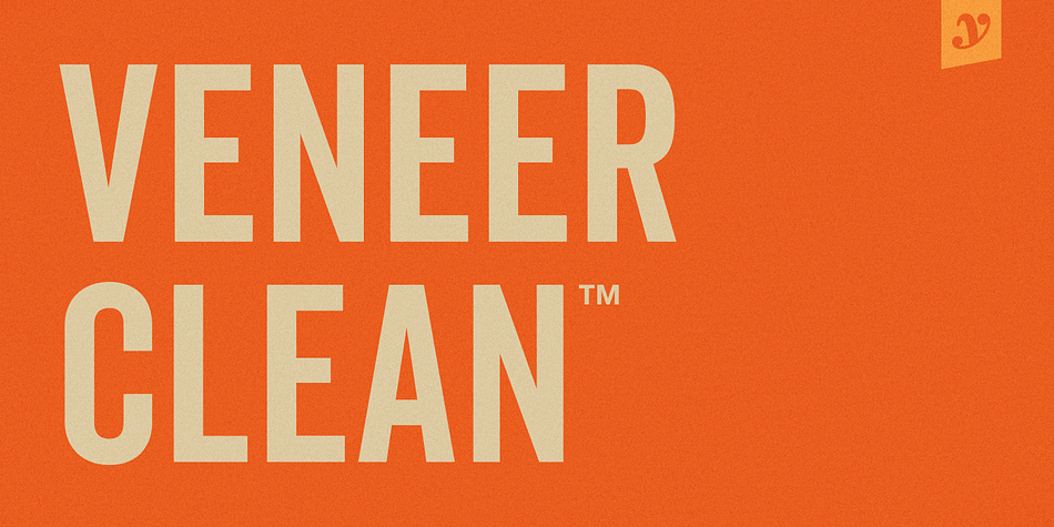 Veneer Clean Font