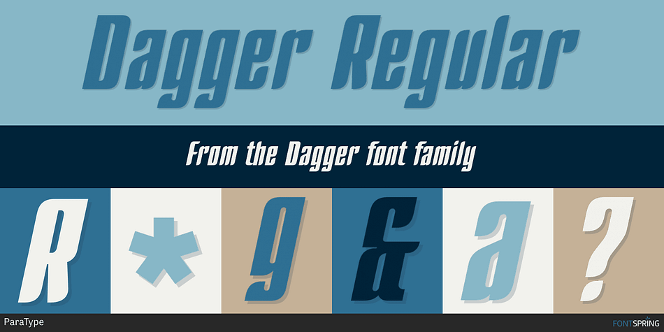 Dagger Font