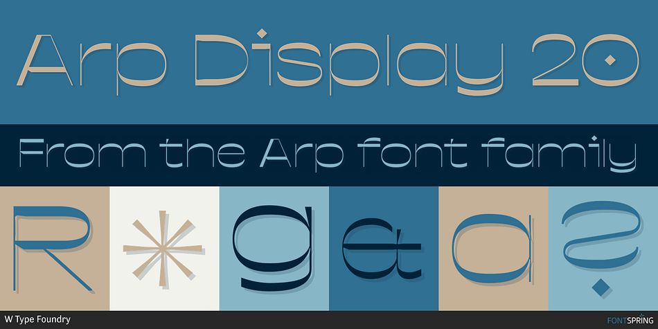 Arp Display 20 Font