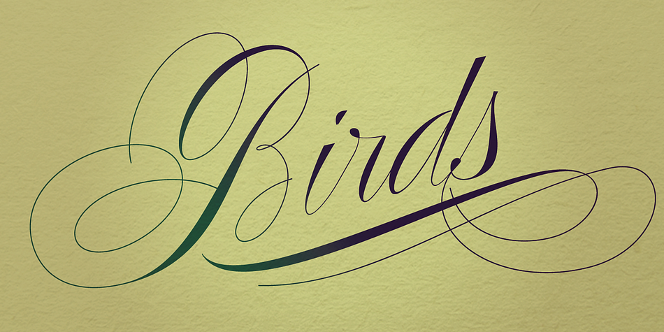Poem Script Font