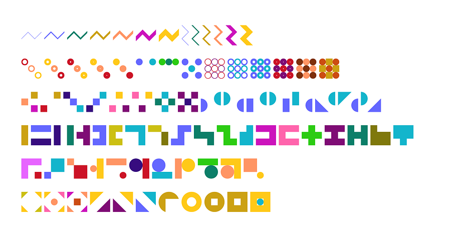 FormPattern Color Three Font