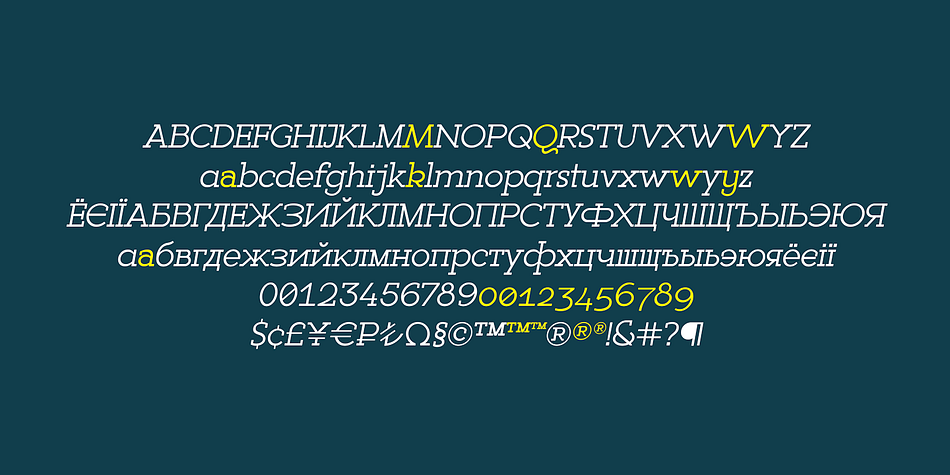 Sadina Slab Font