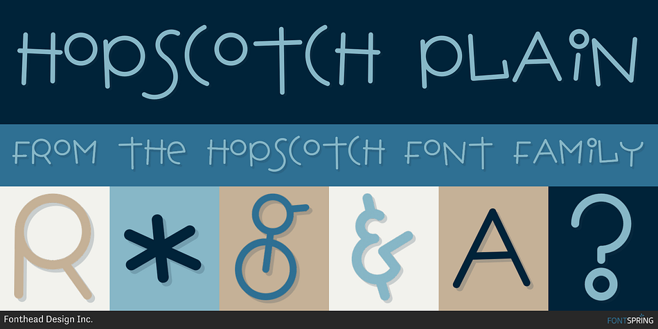 Hopscotch Font