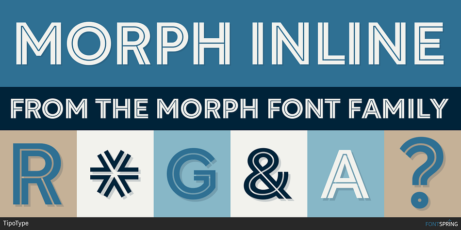 Morph Inline Font