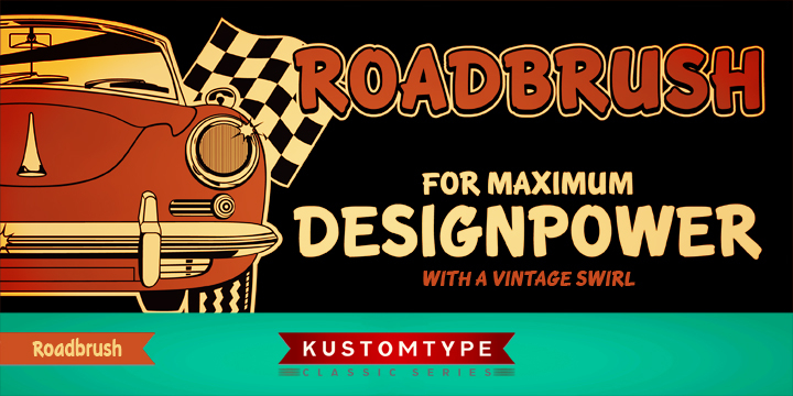 Roadbrush Font