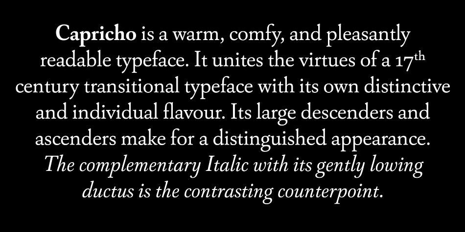 Capricho Font