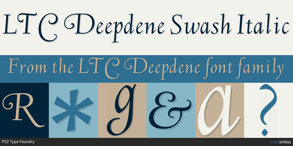 LTC Deepdene Complete Font
