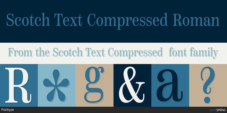 Scotch Font