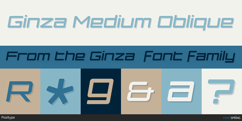 Ginza Font