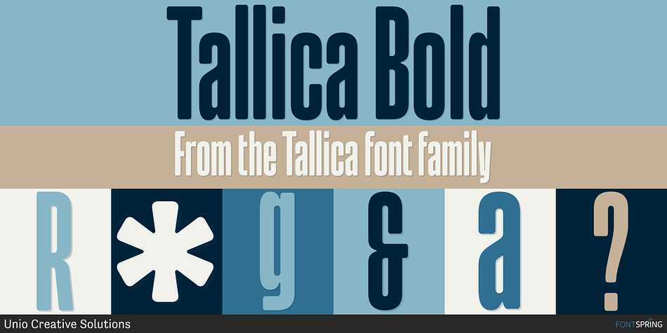 Tallica Bold Font