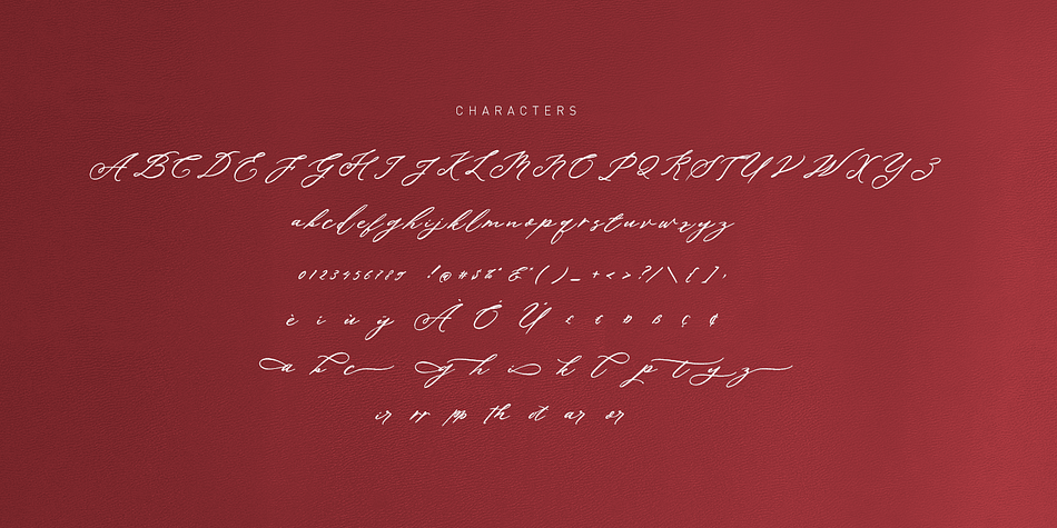 Anthony script Font
