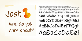 Josh Handwriting Font