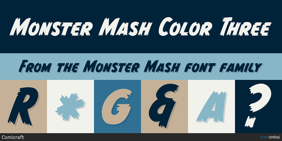 Monster Mash Color Three Font