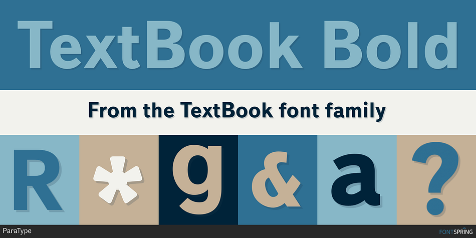 TextBook Font | Fontspring