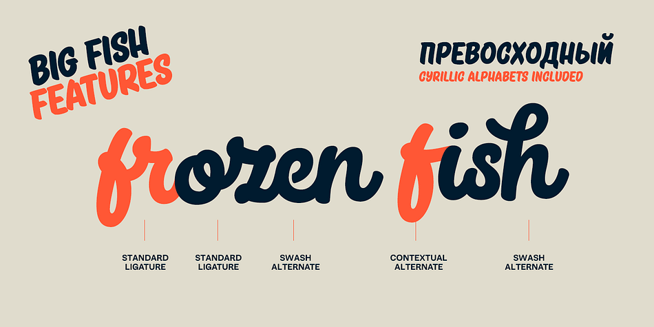 Big Fish Font