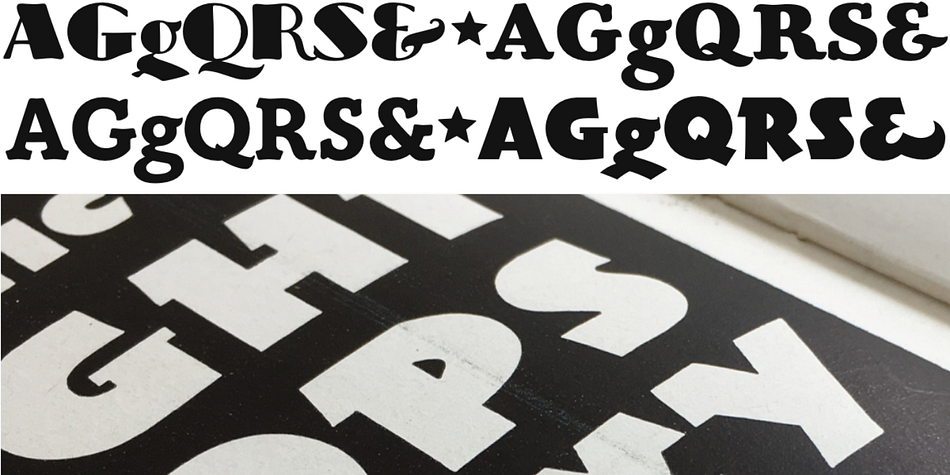 Showcard Collection Font