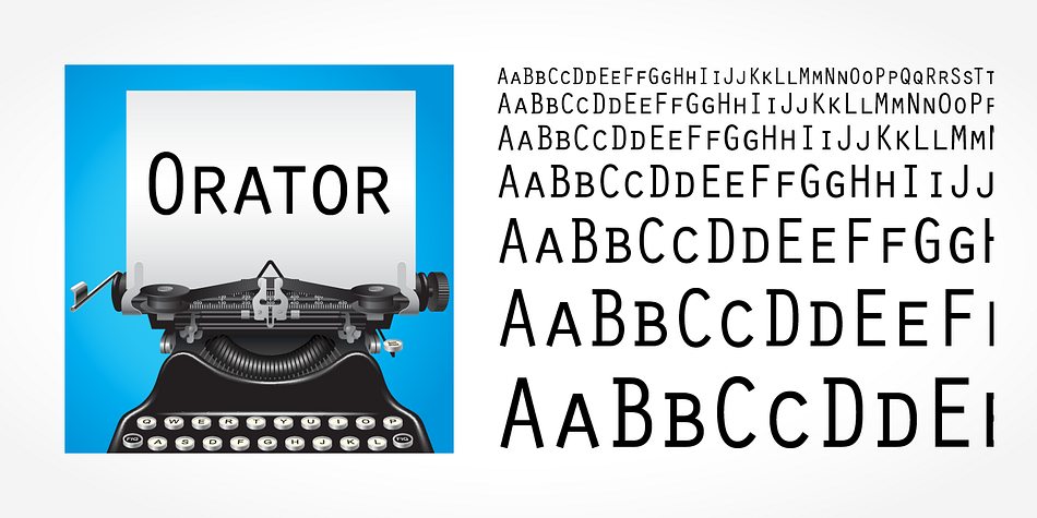 Orator Pro Font